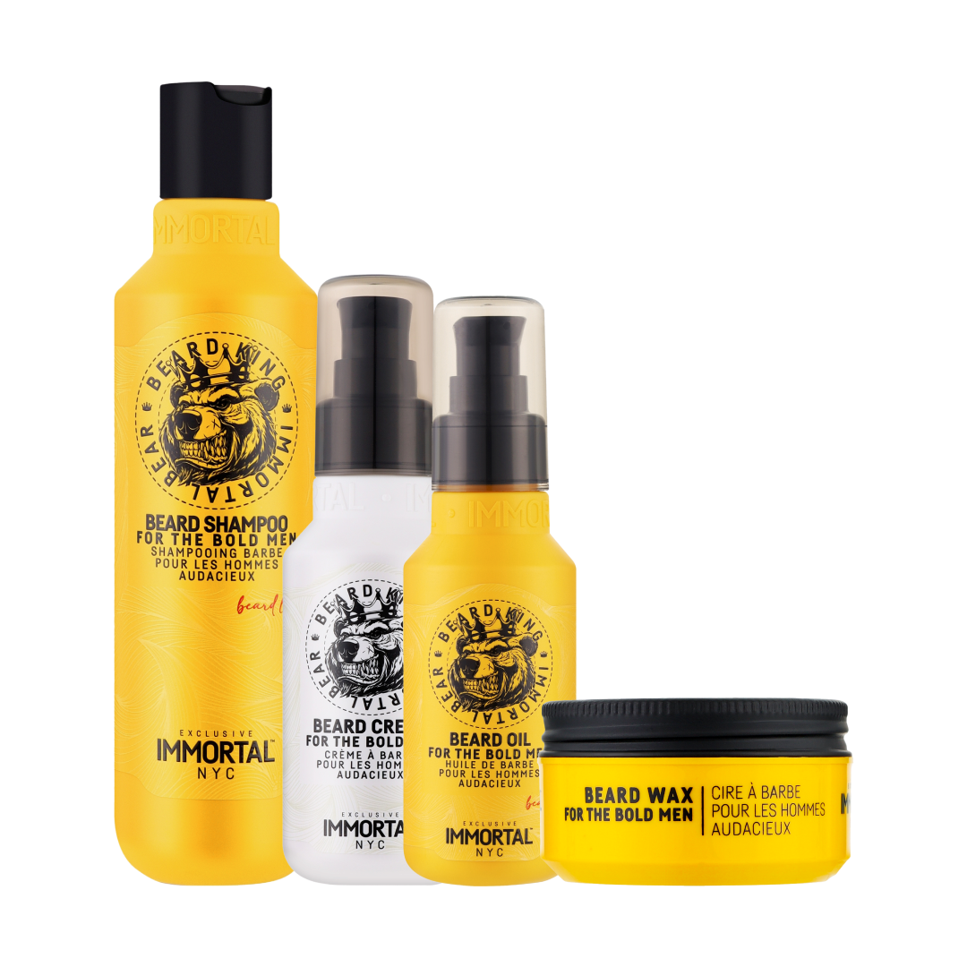 Combo - KIT Cuidado Barba Immortal Beard King – El Mero Macho
