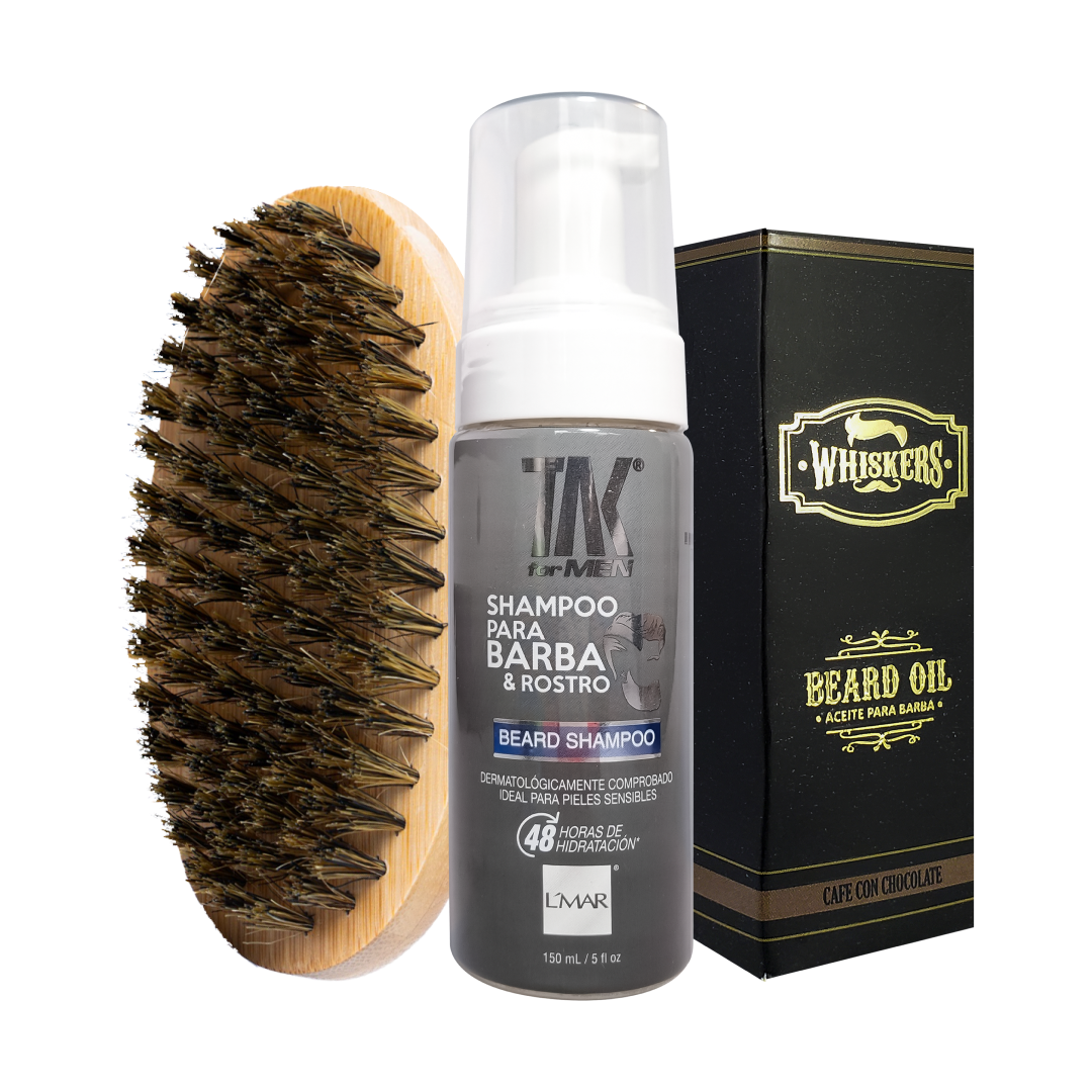 Combo - KIT Cuidado Barba TAK – El Mero Macho